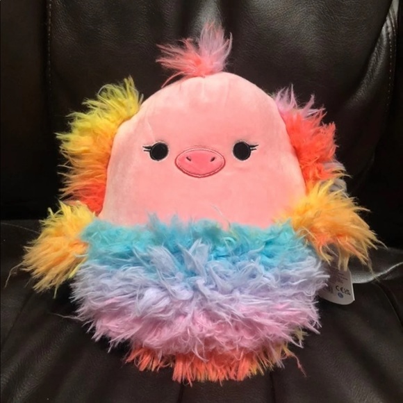 Squishmallows | Toys | Squishmallow Elda The Peacock Soft Cuddly Multi ...